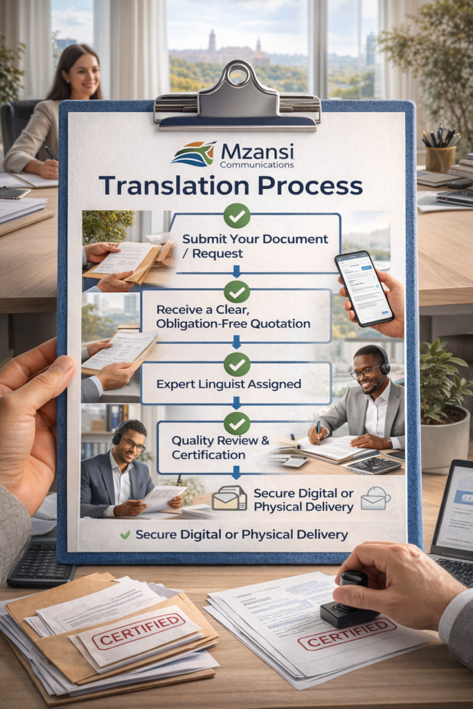 Translation Services in Pretoria | Interpretation & Sworn